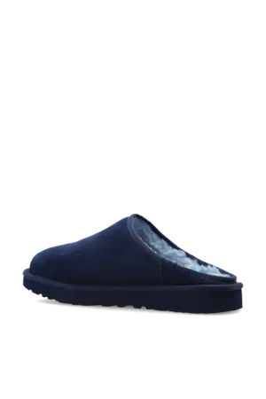 UGG Suede 'classic Slip-on' Shoes - Navy Blue
