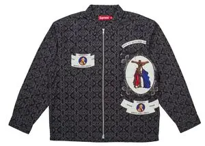 Supreme Devotion Flannel Zip Up Shirt