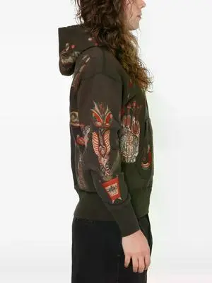 SAMUEL ZELIG Folk Embroidered Hoodie
