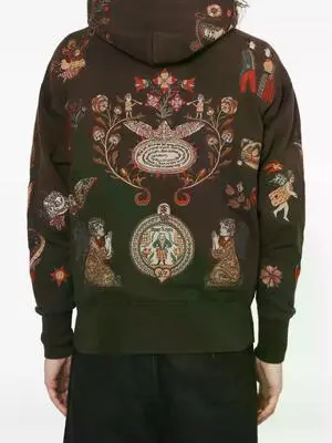 SAMUEL ZELIG Folk Embroidered Hoodie