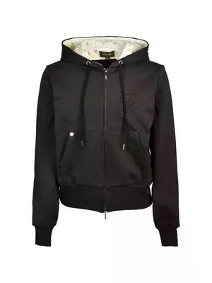MASU Floral-print Zip-up Hoodie