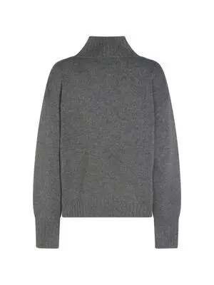 Malo High-neck Sweater - Grey