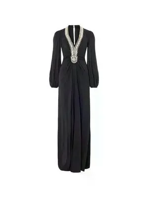 TEMPERLEY LONDON Pyramus Crystal-embellished Gown