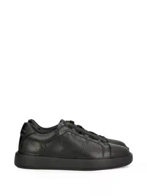 Officine Creative Slouch 001 Leather Sneakers - Black
