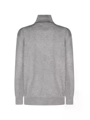 Malo High-neck Sweater - Grey