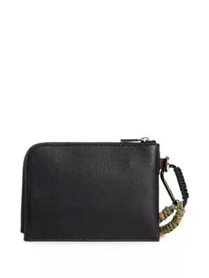 Dsquared2 Upside-down Leather Neck Pouch