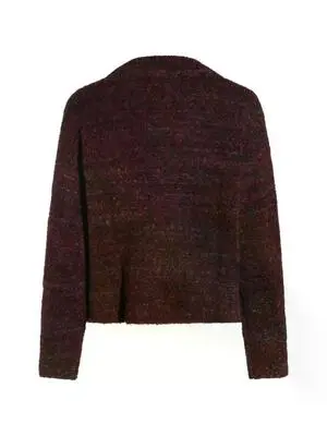 DAILY PAPER Bouclé V-neck Sweater