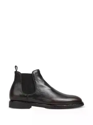 Officine Creative Calf Leather Chelsea Boots - Brown