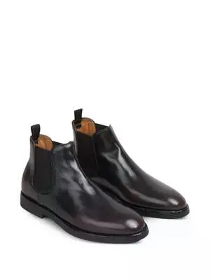 Officine Creative Calf Leather Chelsea Boots - Brown