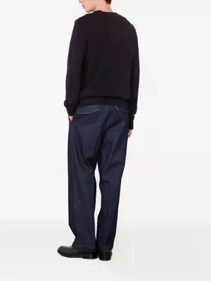 Officine Générale My Crew Ribbed-trim Sweater