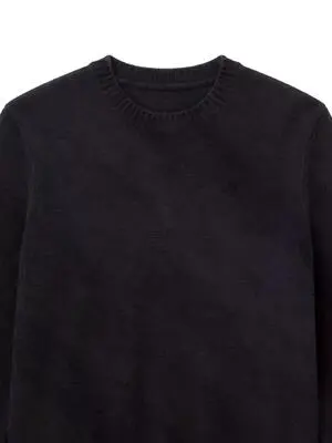 Officine Générale My Crew Ribbed-trim Sweater - Blue