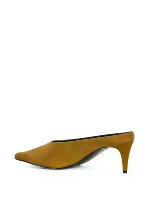 Magda Butrym Pointed-toe Suede Mules