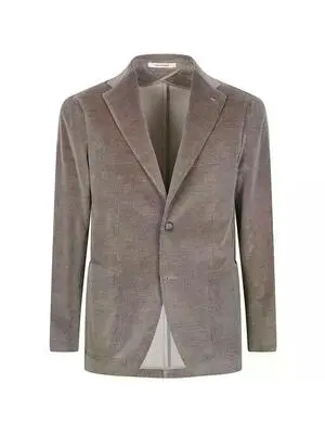 Tagliatore Corduroy Single-breasted Blazer