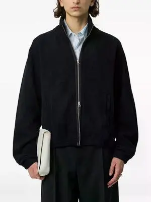 MFPEN Ribbed-knit Zip-up Sweater