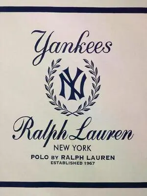 Ralph Lauren X New York Yankees Logo-print Throw Blanket