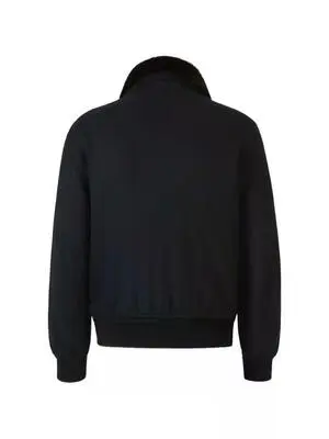 MONTECORE Faux-fur Collar Bomber Jacket