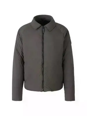 Canada Goose Lodge Track Logo-patch Zip-up Jacket - Grey