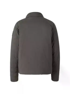 Canada Goose Lodge Track Logo-patch Zip-up Jacket - Grey