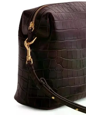 YU MEI Ch'lita Crocodile-embossed Shoulder Bag