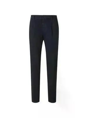 Incotex Division Pleated Trousers - Blue