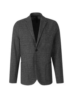 Harris Wharf London Houndstooth-pattern Single-breasted Jacket