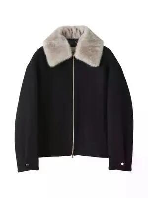 Herno Faux-fur Collar Jacket