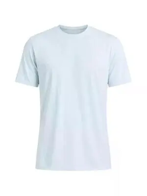 SLAM Perforated-texture T-shirt - Blue