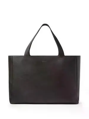 Zegna Dark Secondskin Tote Bag - Brown