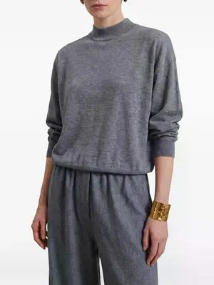 THE FRANKIE SHOP Rue Padded High-neck Sweater