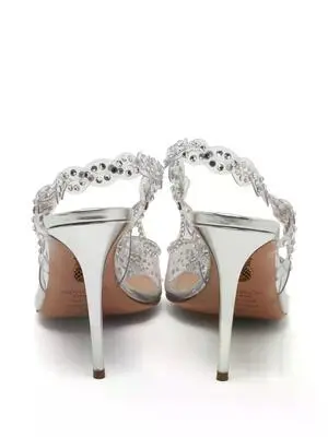 AQUAZZURA Heaven Crystal-embellished Pumps