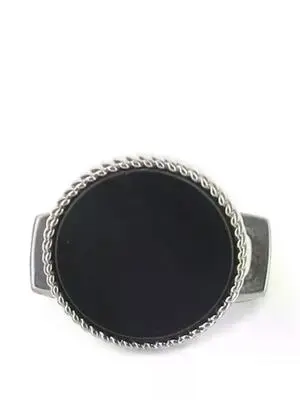 BOSS Rope-trim Round Cufflinks