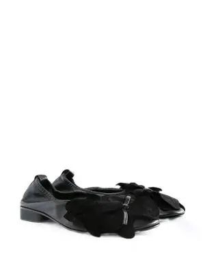 Hereu Floral-applique Ballet Flats
