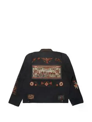 SAMUEL ZELIG Folk Corduroy-collar Jacket