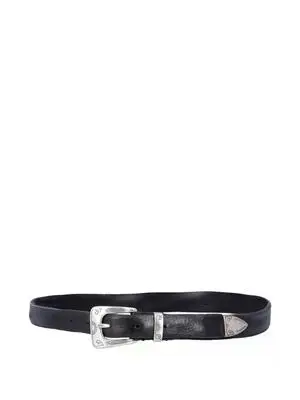 MANCINI 1979 William Engraved Leather Belt