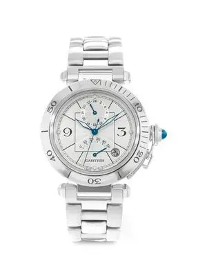 Cartier 2005 Pasha 38mm Watch - Silver