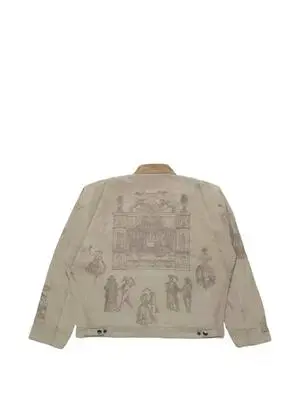 SAMUEL ZELIG Ballroom Corduroy-collar Jacket