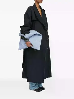 MAISON MARGIELA Japanese Crinkled-effect Tote Bag - Blue