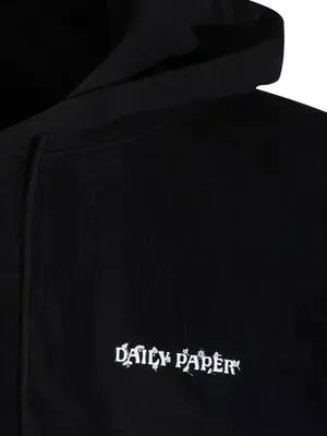 DAILY PAPER Wish Plant Shield Graphic-print Drawstring Hoodie