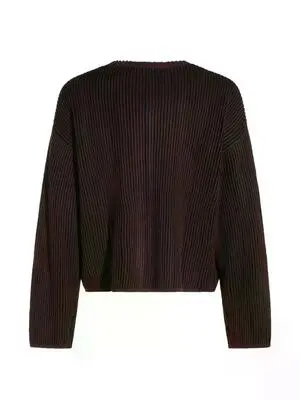 DAILY PAPER Mole Dias Logo-patch Ribbed-knit Sweater