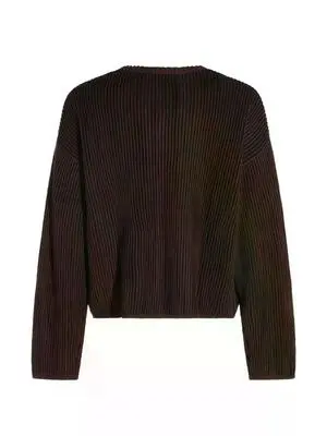 DAILY PAPER Mole Dias Logo-patch Ribbed-knit Sweater