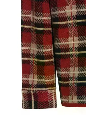 Guest In Residence Plaid Work Check-pattern Cashmere Shirt