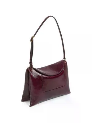 WANDLER Glaze-effect Leather Shoulder Bag