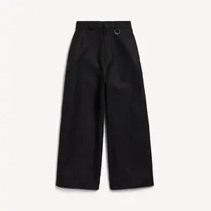 Balenciaga Loose Fit Workwear Pants - Black