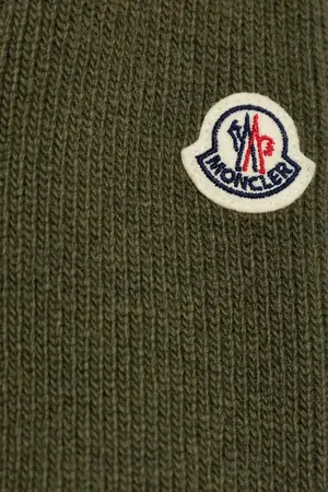 Moncler Cardigan With Quilted Front
