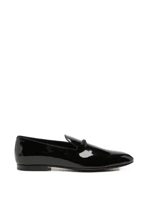 TOM FORD Slippers Patent "scott - Black