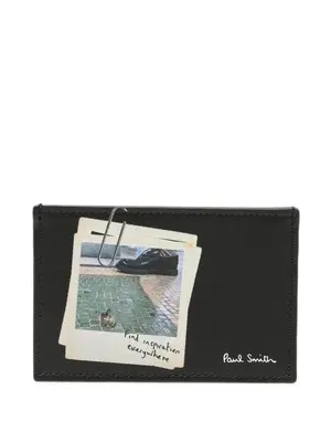 Paul Smith Wallet Card Holder "men Wallet Card Holder - Black