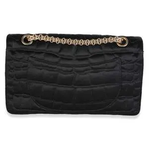 Chanel Croc Satin Reissue 225 Flap Bag