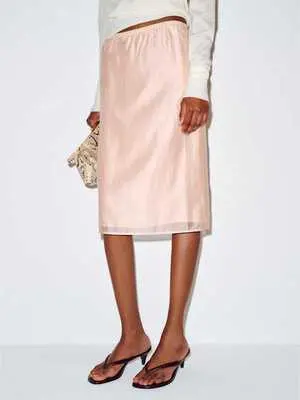 REFORMATION Elana Skirt Light