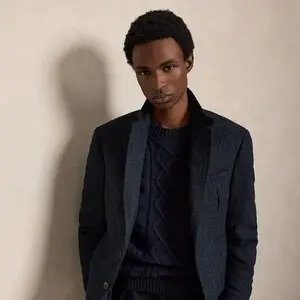 Ralph Lauren Polo Tailored Fit Tweed Suit Jacket