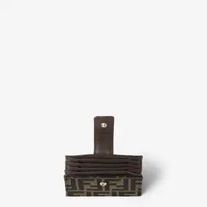 Fendi Ff Jacquard Card Case